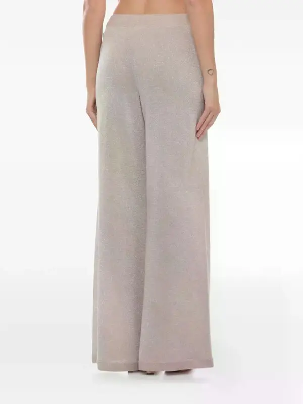 D.exterior Elasticated Palazzo Pants