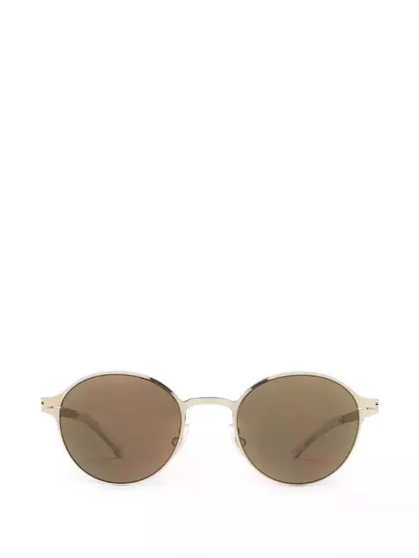 Mykita Wim Round Frame Sunglasses - Silver