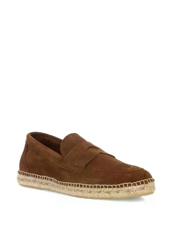 ABARCA Flat Loafers - Brown