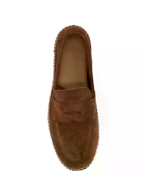 ABARCA Flat Loafers - Brown