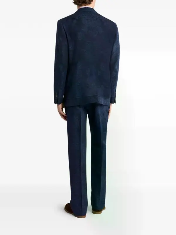 Etro Jacquard Floral Paisley Jacket