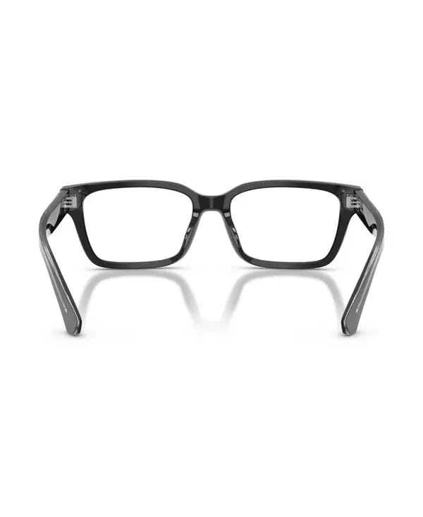 Burberry Rectangle Eyeglasses With Engraved Logo Detail