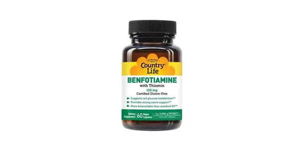 COUNTRY LIFE Vitamin B1 With Benfotiamine - No Color