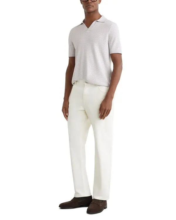 REISS Regular Fit Open Collar Polo Shirt