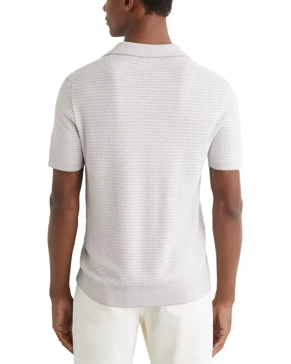 REISS Regular Fit Open Collar Polo Shirt