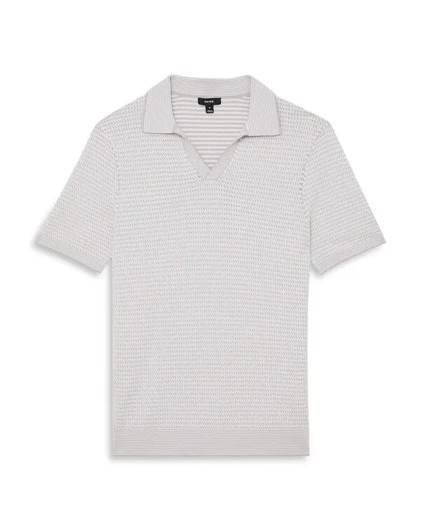 REISS Regular Fit Open Collar Polo Shirt