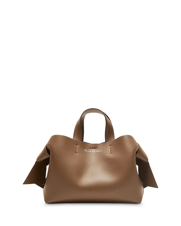 Acne Studios Leather Tote - Camel Brown