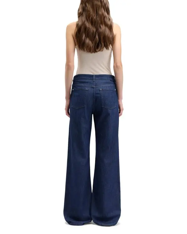 7 For All Mankind Lotta High Rise Wide Leg Jeans - Halona