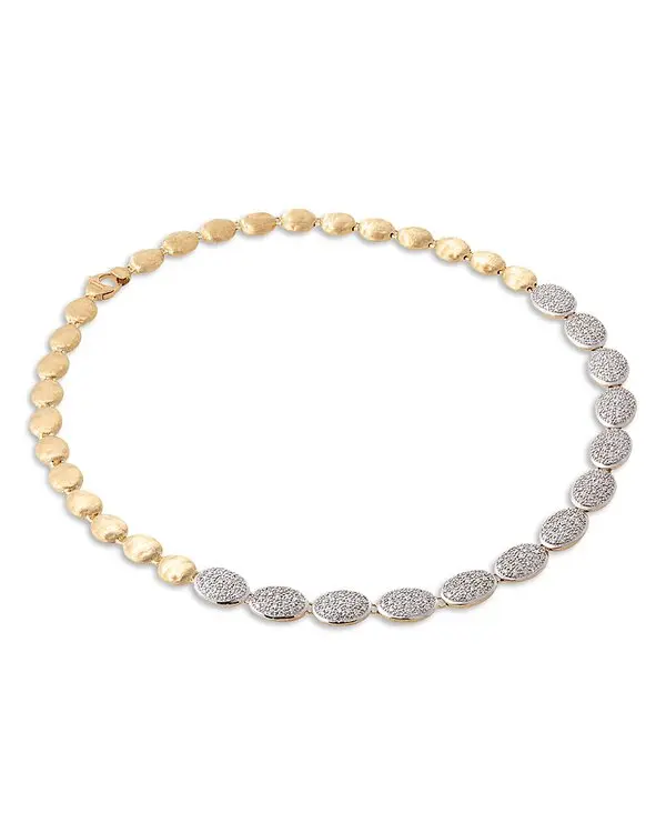 Marco Bicego Siviglia Diamond Collar Necklace - White/gold