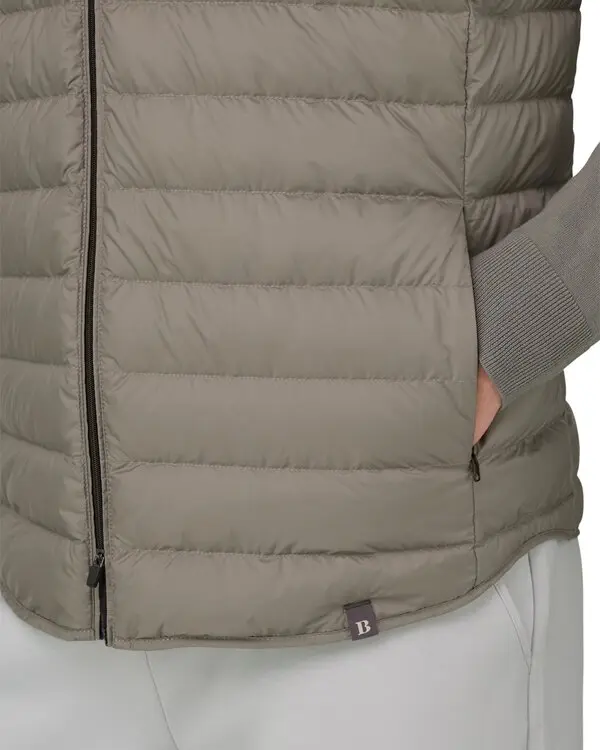 Boggi Milano Out Down Vest - Mud