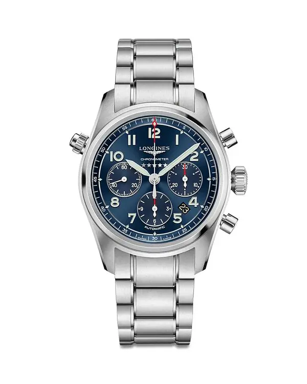 LONGINES Spirit Chronograph 42mm - Blue/silver