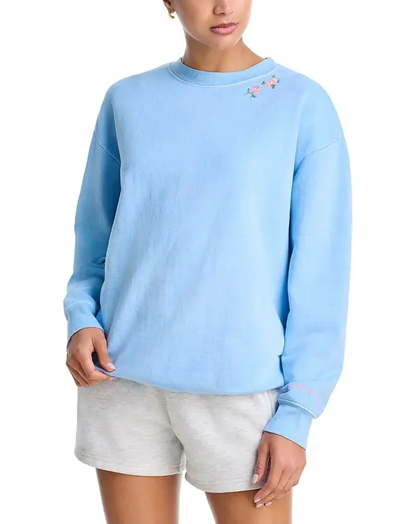 LoveShackFancy Palo Pullover Sweatshirt