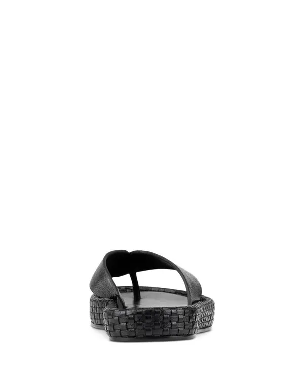 DONALD PLINER Dasara Thong Platform Sandals - Black
