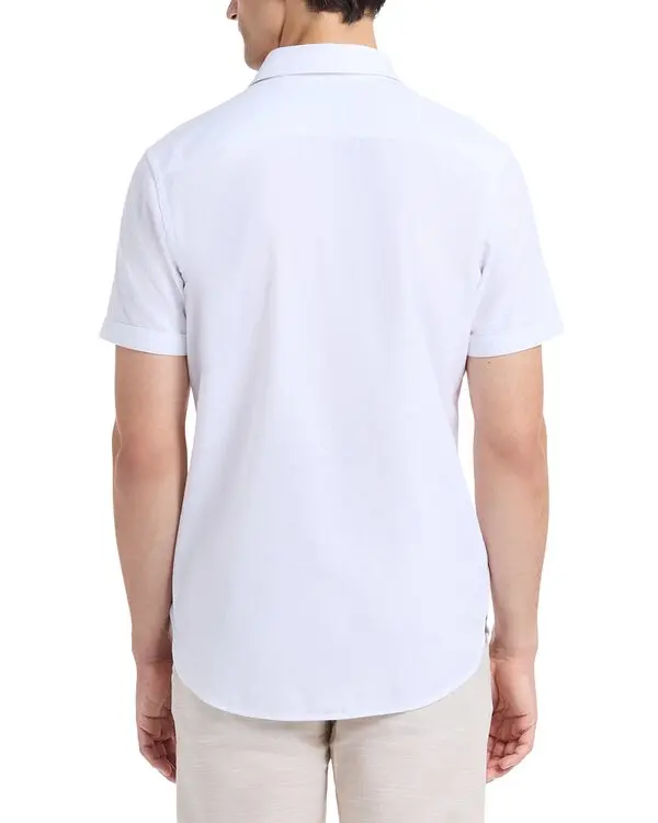Robert Graham Sutton Textured Woven Shirt - White