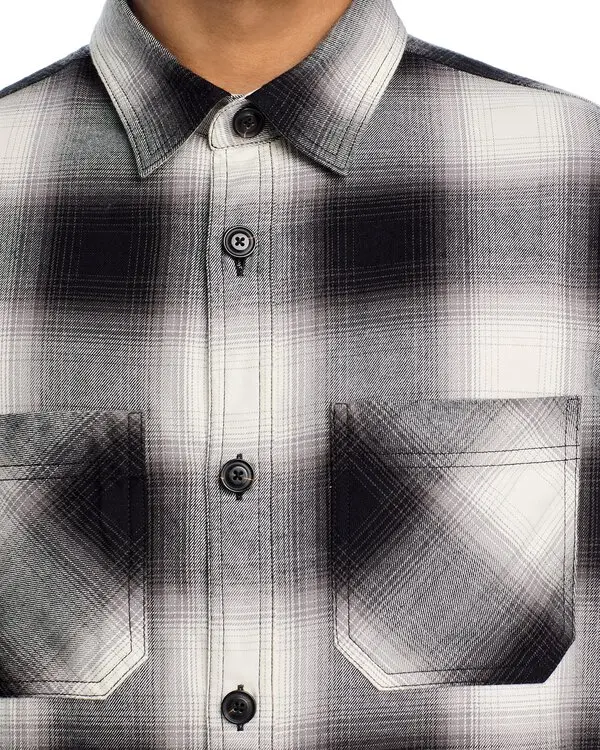Hugo Erato Check Oversized Fit Shirt