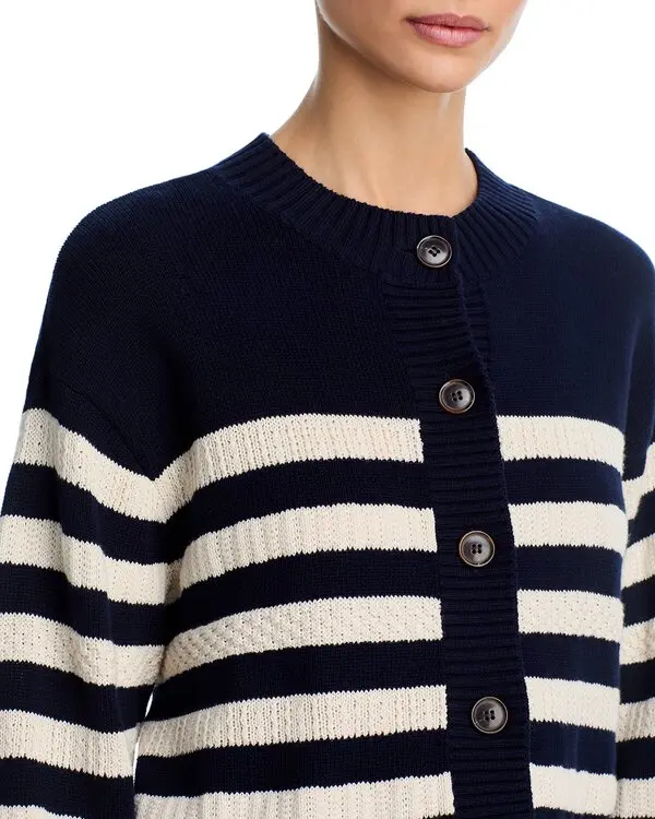 FRAME The Variation Femme Cardigan - Navy Multi
