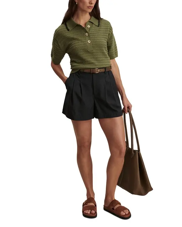 Varley Tansy Woven Shorts - Black