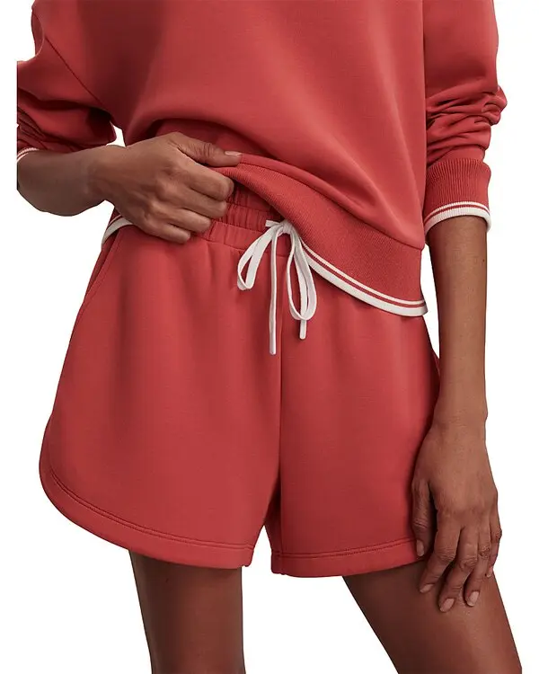 Varley Coulter High-rise Shorts - Baked Apple