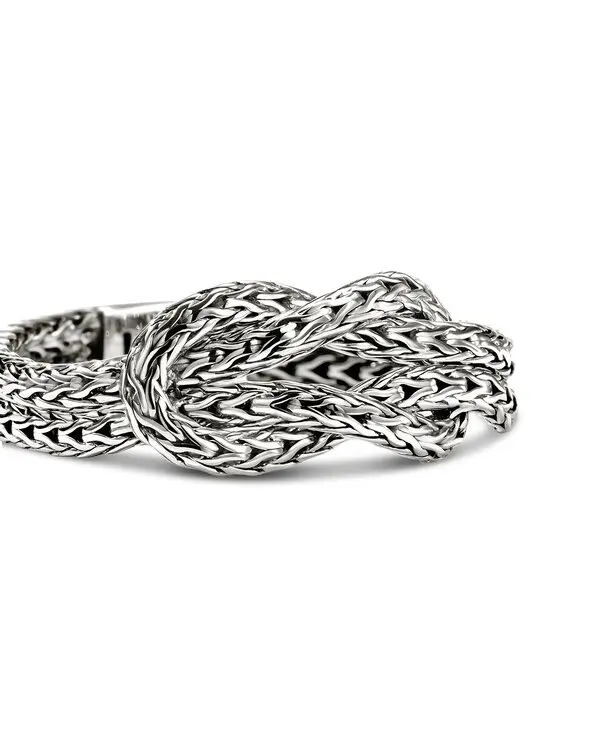 John Hardy Love Knot Woven Ring - Silver