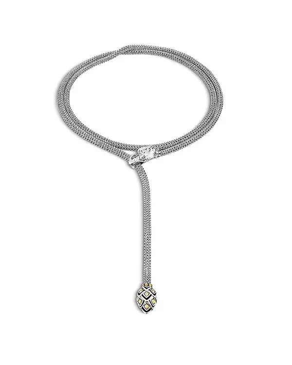 John Hardy Naga Chain Necklace With Dragon Head - Multi/silver