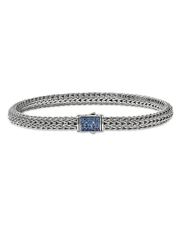 John Hardy Sterling Icon Woven Link Bracelet - Silver