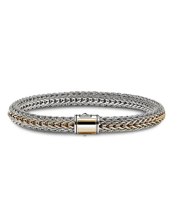 John Hardy Icon Reversible Woven Bracelet - Silver