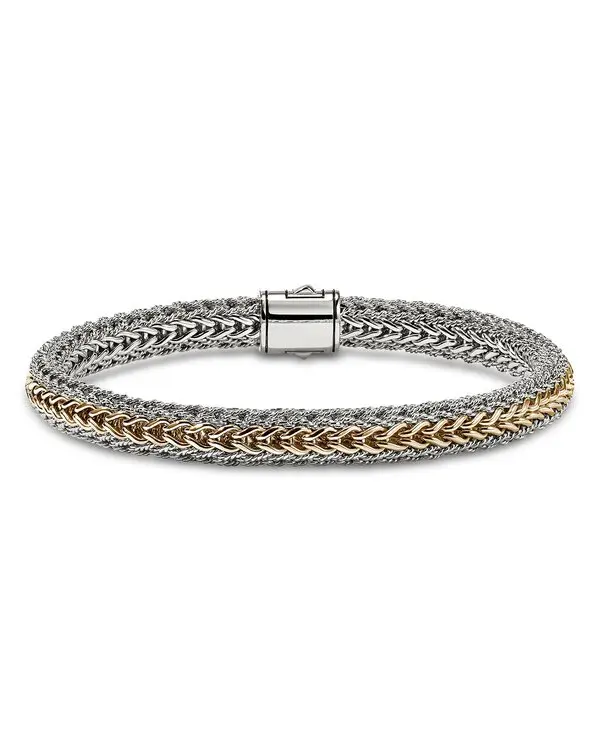 John Hardy Icon Reversible Woven Bracelet - Silver