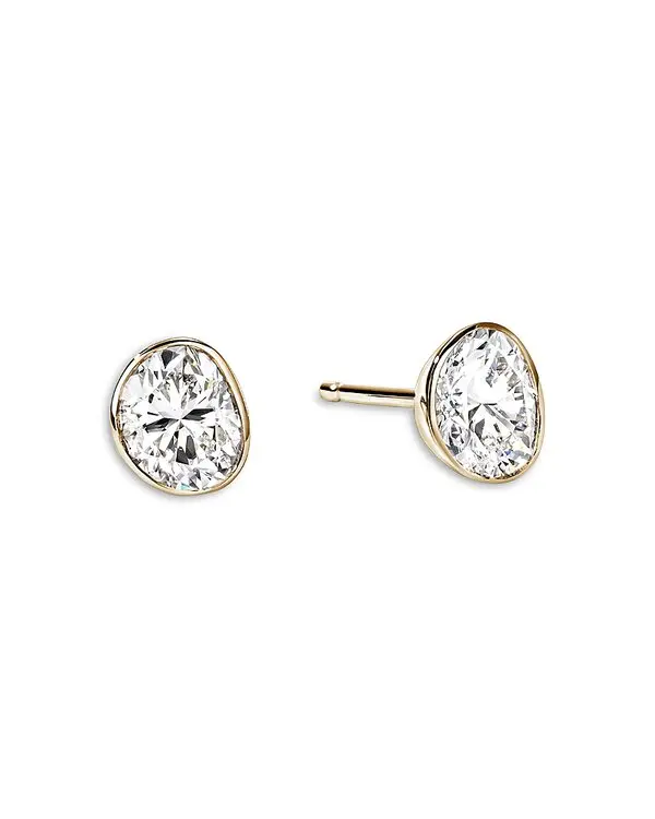 John Hardy 14k Yellow Jh Lovestruck Lab Grown Diamond Stud Earrings - Gold