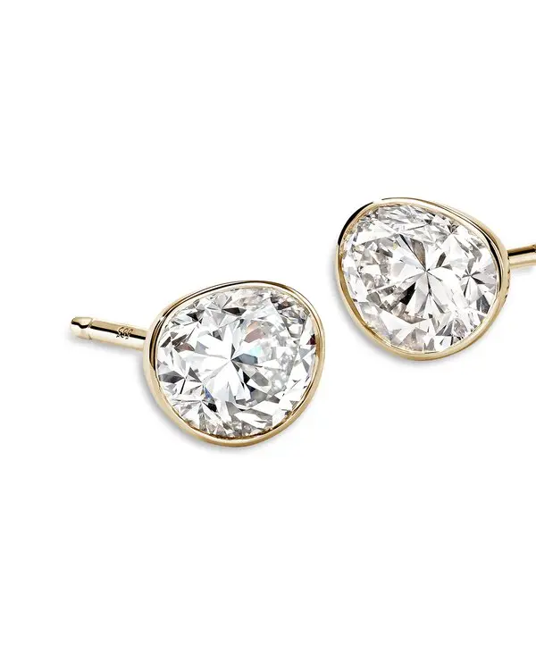 John Hardy 14k Yellow Jh Lovestruck Lab Grown Diamond Stud Earrings - Gold