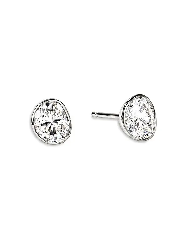 John Hardy Jh Lovestruck Lab Grown Diamond Stud Earrings - Silver