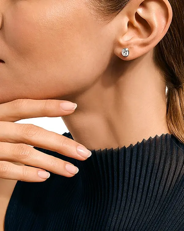 John Hardy Jh Lovestruck Lab Grown Diamond Stud Earrings - Silver