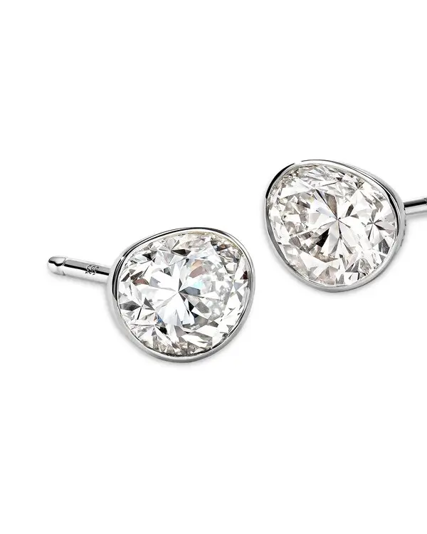 John Hardy Jh Lovestruck Lab Grown Diamond Stud Earrings - Silver