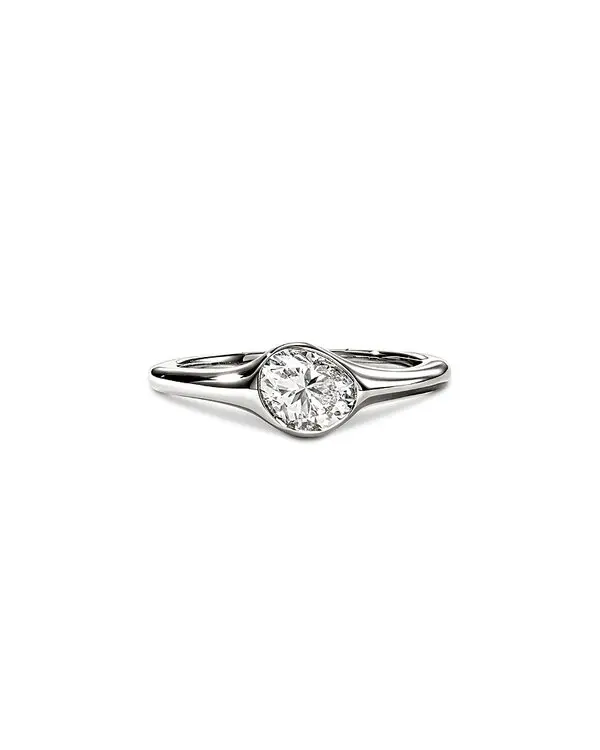 John Hardy Lovestruck Lab Grown Diamond Ring - Silver