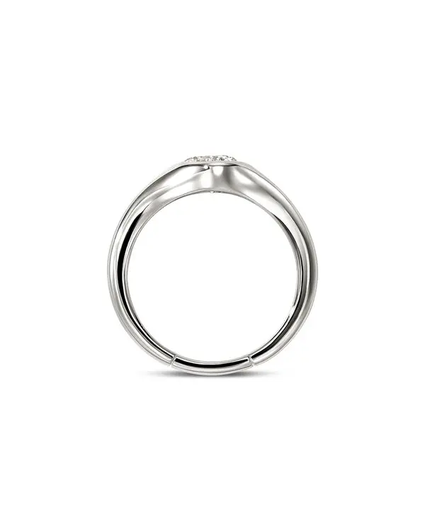 John Hardy Lovestruck Lab Grown Diamond Ring - Silver