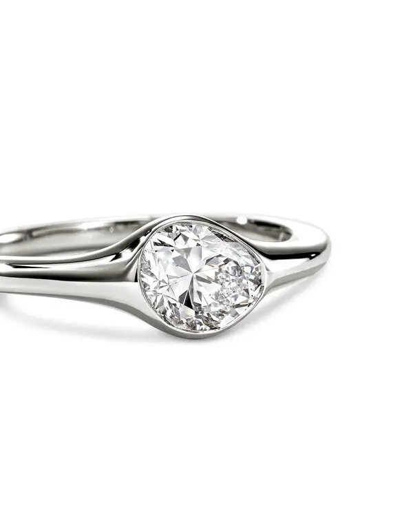 John Hardy Lovestruck Lab Grown Diamond Ring - Silver