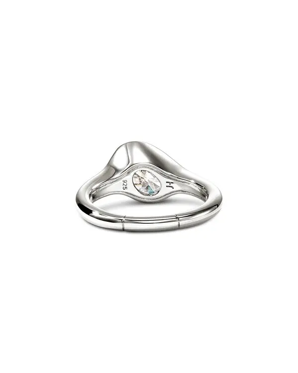 John Hardy Lovestruck Lab Grown Diamond Ring - Silver