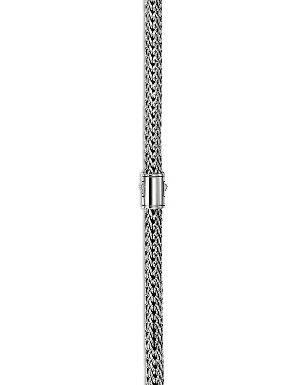 John Hardy Sterling Icon Woven Link Chain Necklace