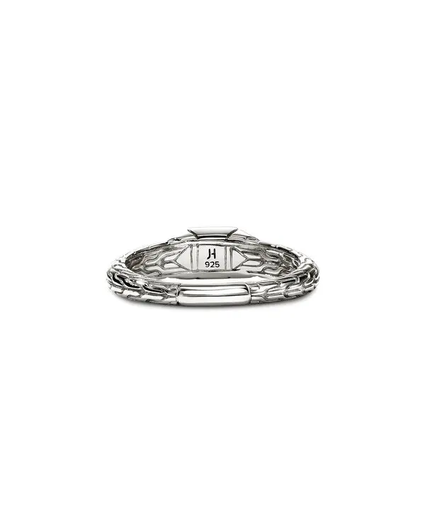 John Hardy Icon Diamond Pyramid Ring - Silver