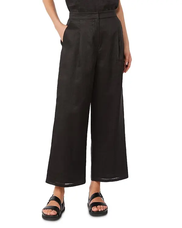 Max Mara Cropped Ramie Pants