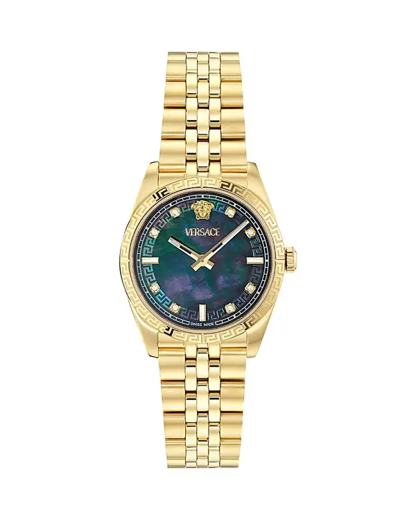 Versace Millenyium Diamond Watch 32mm - Gold