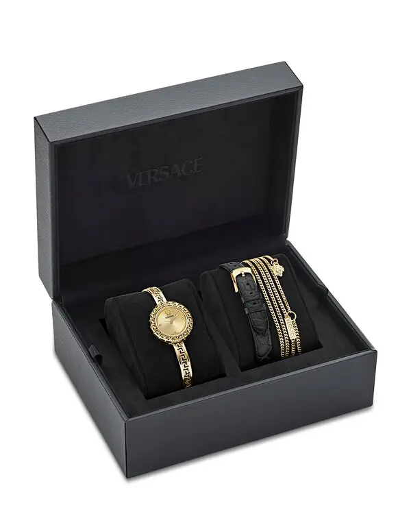 Versace Greca Pendant Watch, 28mm - Gold