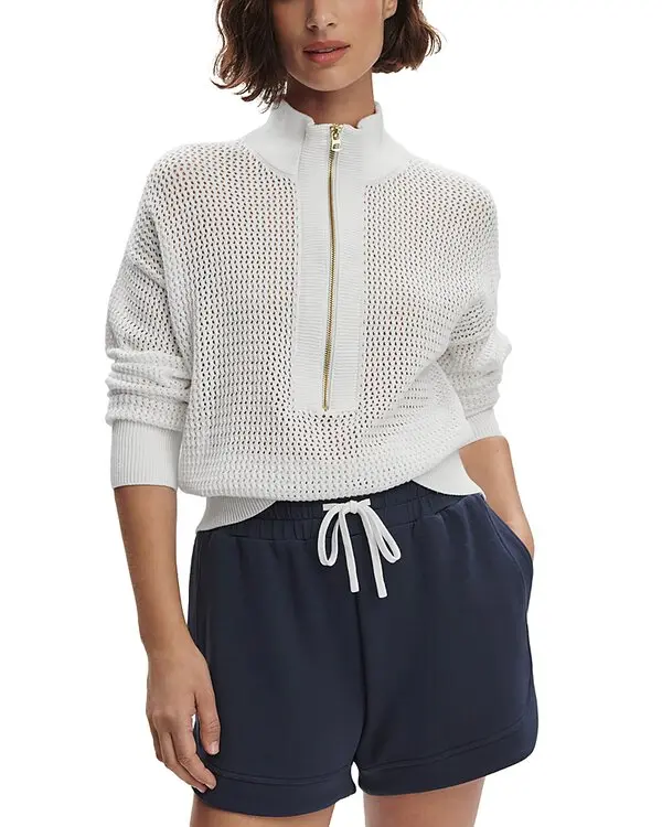 Varley Half Zip Knit Sweater