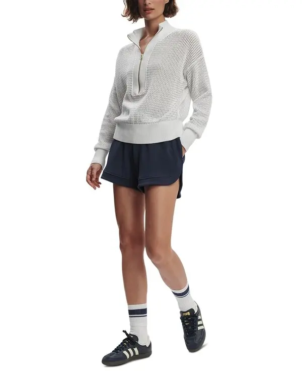 Varley Half Zip Knit Sweater