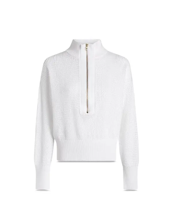 Varley Half Zip Knit Sweater