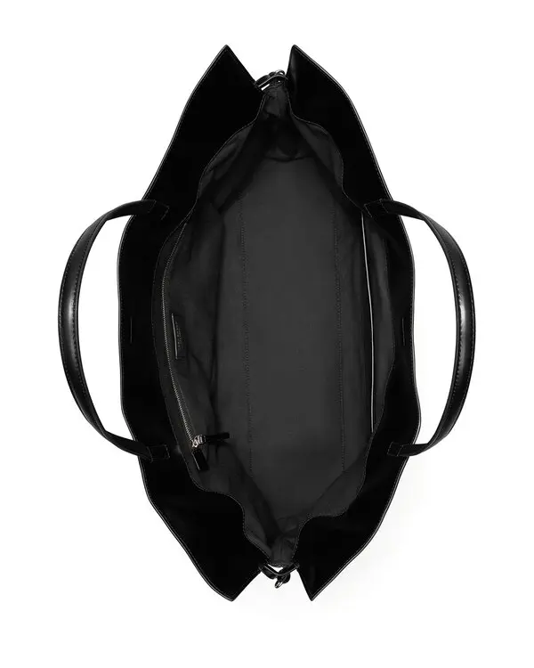 Tory Burch Ella Natuura Drawstring Tote Bag - Black