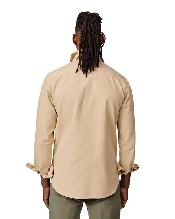 AUBIN Henderson Canvas Relaxed Fit Overshirt