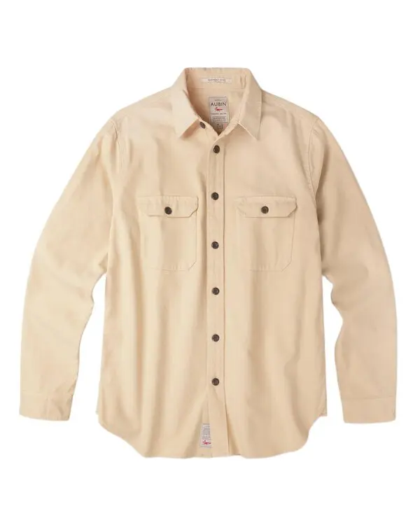 AUBIN Henderson Canvas Relaxed Fit Overshirt
