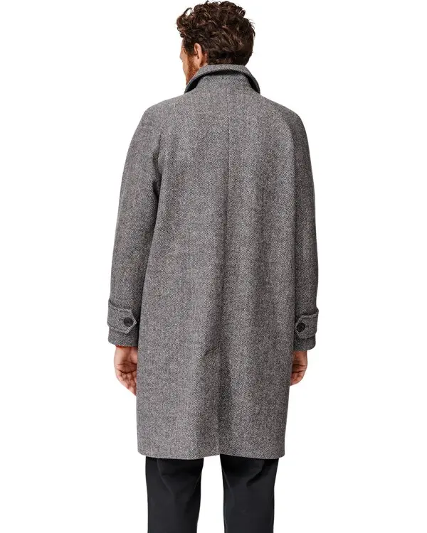 AUBIN Dawes Wool Blend Overcoat