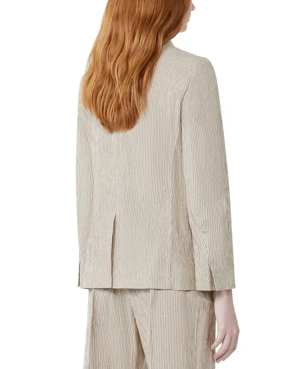 Max Mara Wkdaletta Seersucker Blazer