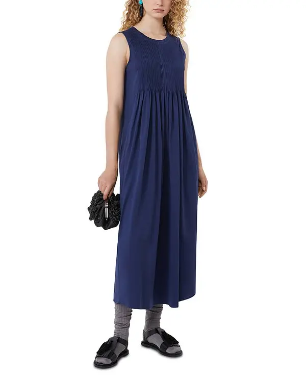 Max Mara Wkdricordo Pintuck Dress